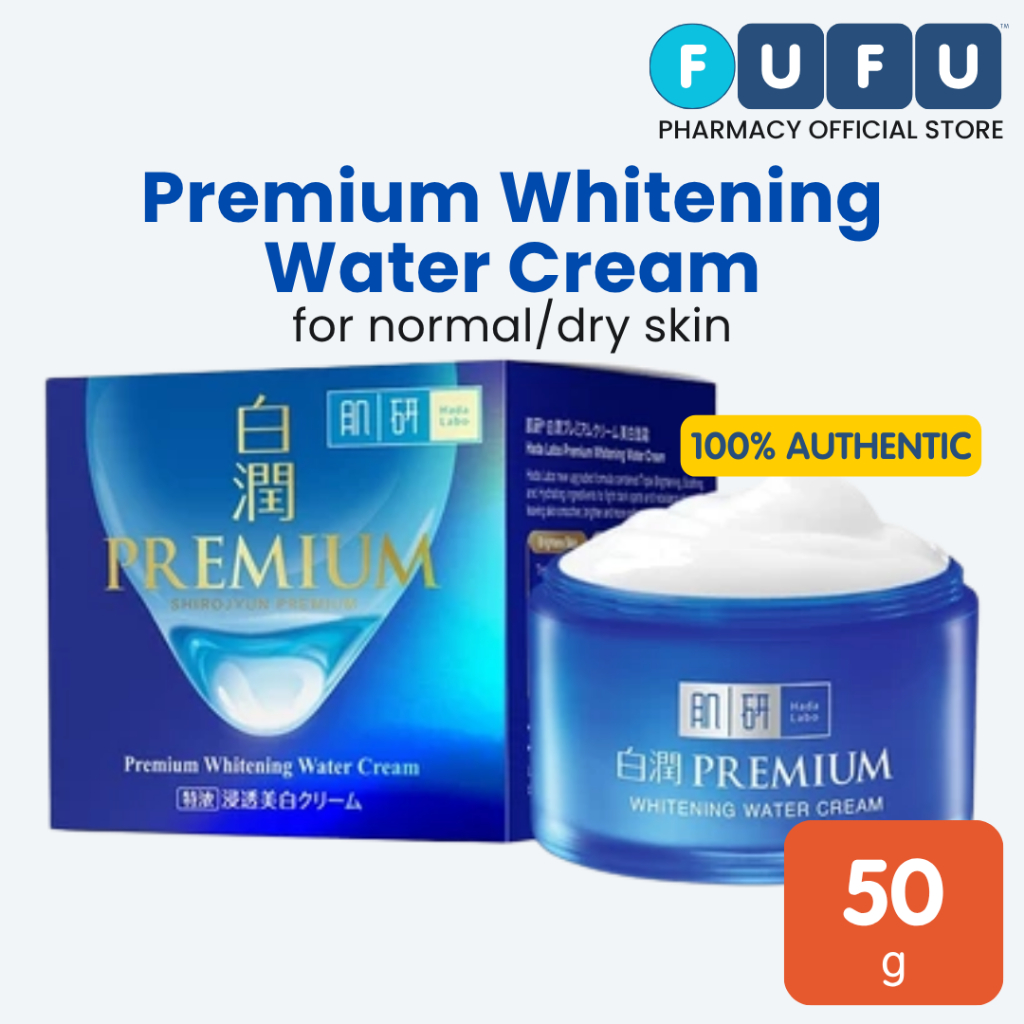 HADA LABO Premium Whitening Water Cream 50g - For Normal/Dry Skin | Shopee Malaysia