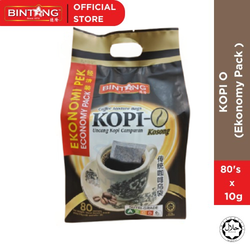 [BEST SELLER] BINTANG KOPI O BAG ORIGINAL (economy pack) 10g x 80's ...