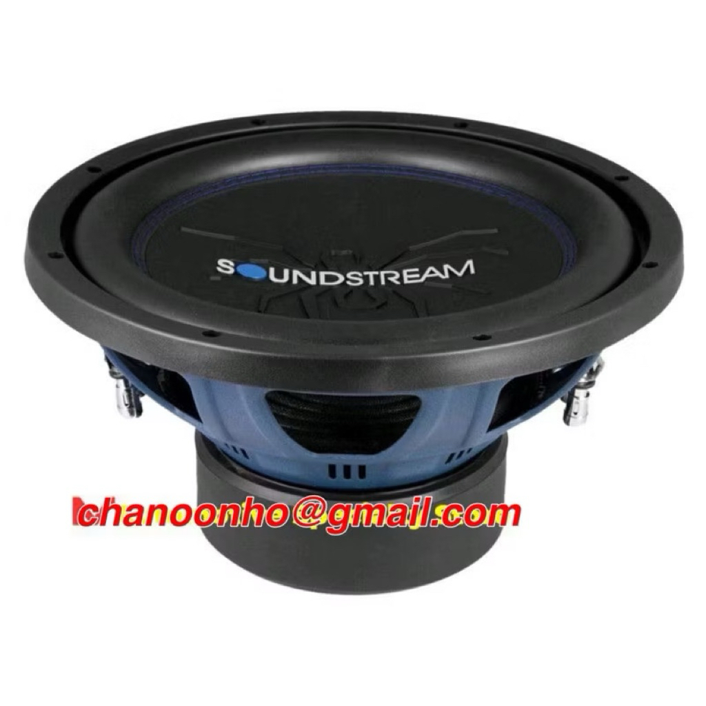 SOUNDSTREAM RUB.124 1800W MAX POWER DOUBLE MAGNET & DOUBLE VOICE COIL ...