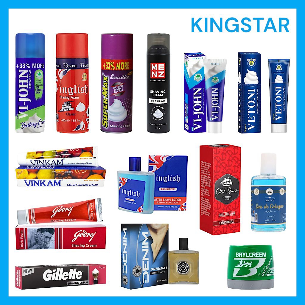 50+ Lotion Cream Foam Gel - Vi John , Supermax , Inglish , Menz ...