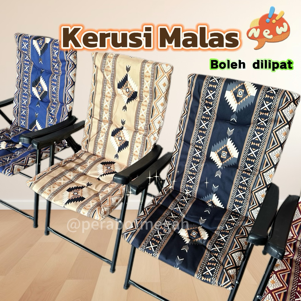 Kerusi Malas Ruang Tamu | Kerusi Healing | Kerusi Lipat | Foldable Lazy ...