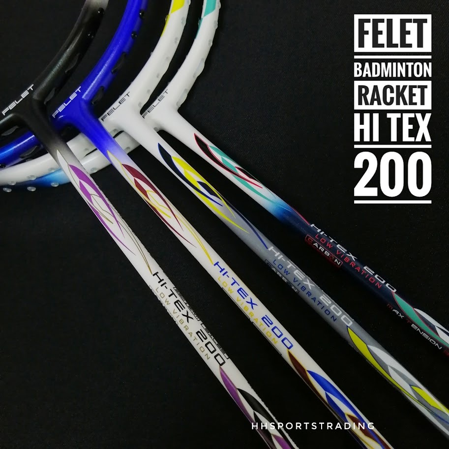 FELET Badminton Racket HI-TEX 200 ( 100% Original ) | Shopee Malaysia