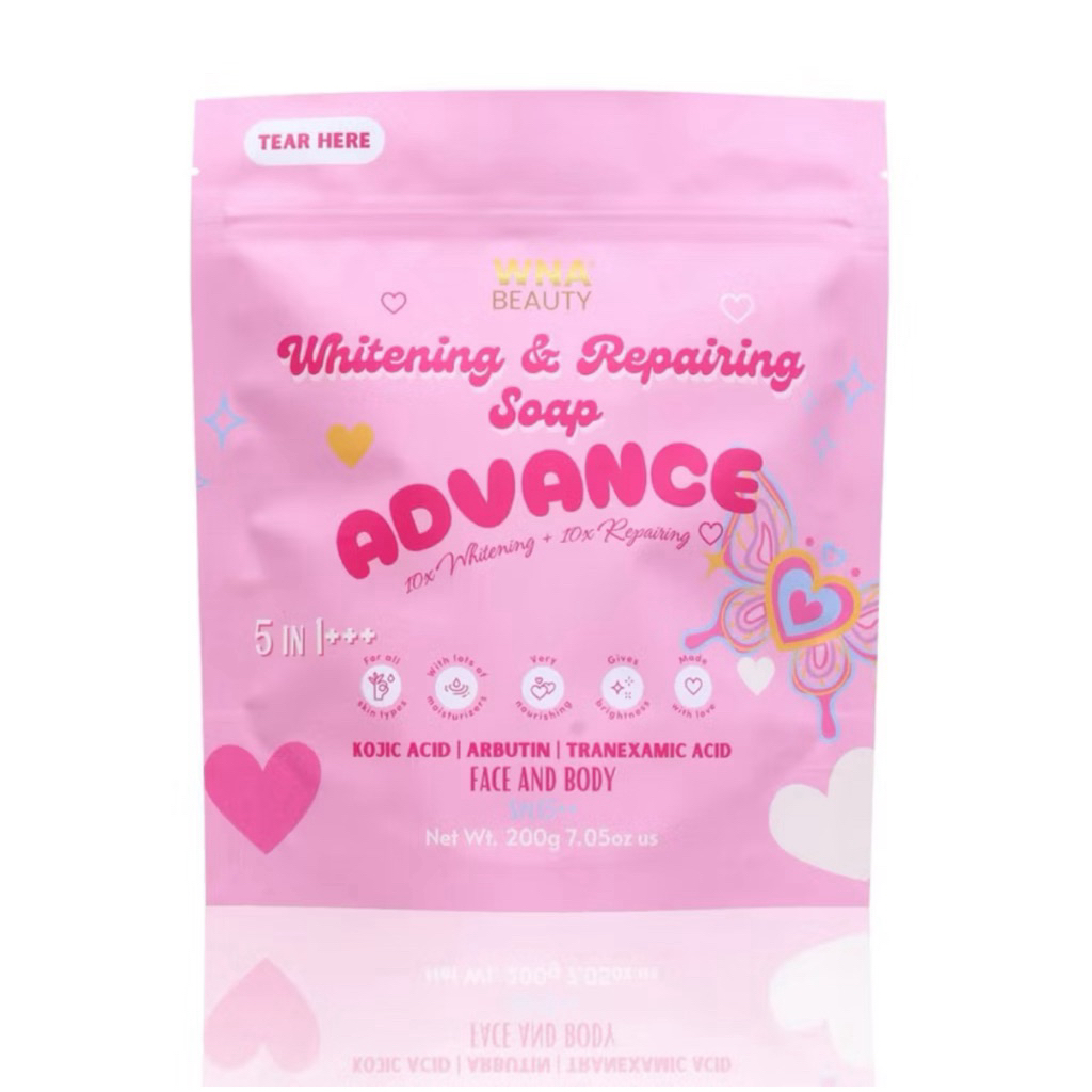 WNA WHITENING ADVANCE SOAP 10X IBU SCRUB whitening Repairing ...