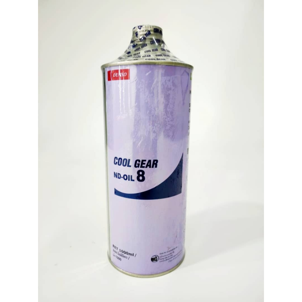 DENSO 100% ORIGINAL ND8 COOLGEAR COMPRESSOR OIL R134A 1 LITERS | Shopee ...