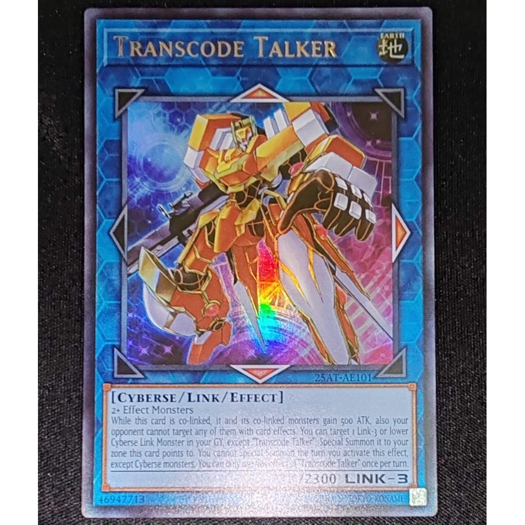 YUGIOH 25AT-AE101 TRANSCODE TALKER [UR][ASIA ENGLISH] | Shopee Malaysia