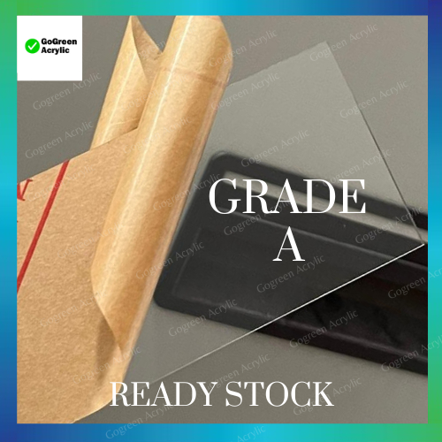 Acrylic Grade A Clear / Perspex A6/A5/A4/A3/A2 1mm/2mm/3mm/4mm/5mm ...