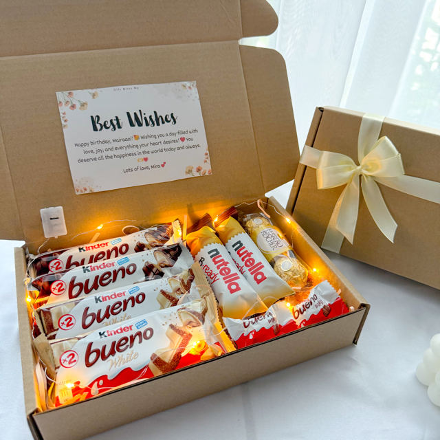 Kinder Bueno Gift Box Chocolate Gift Box Premium Special for Valentines ...