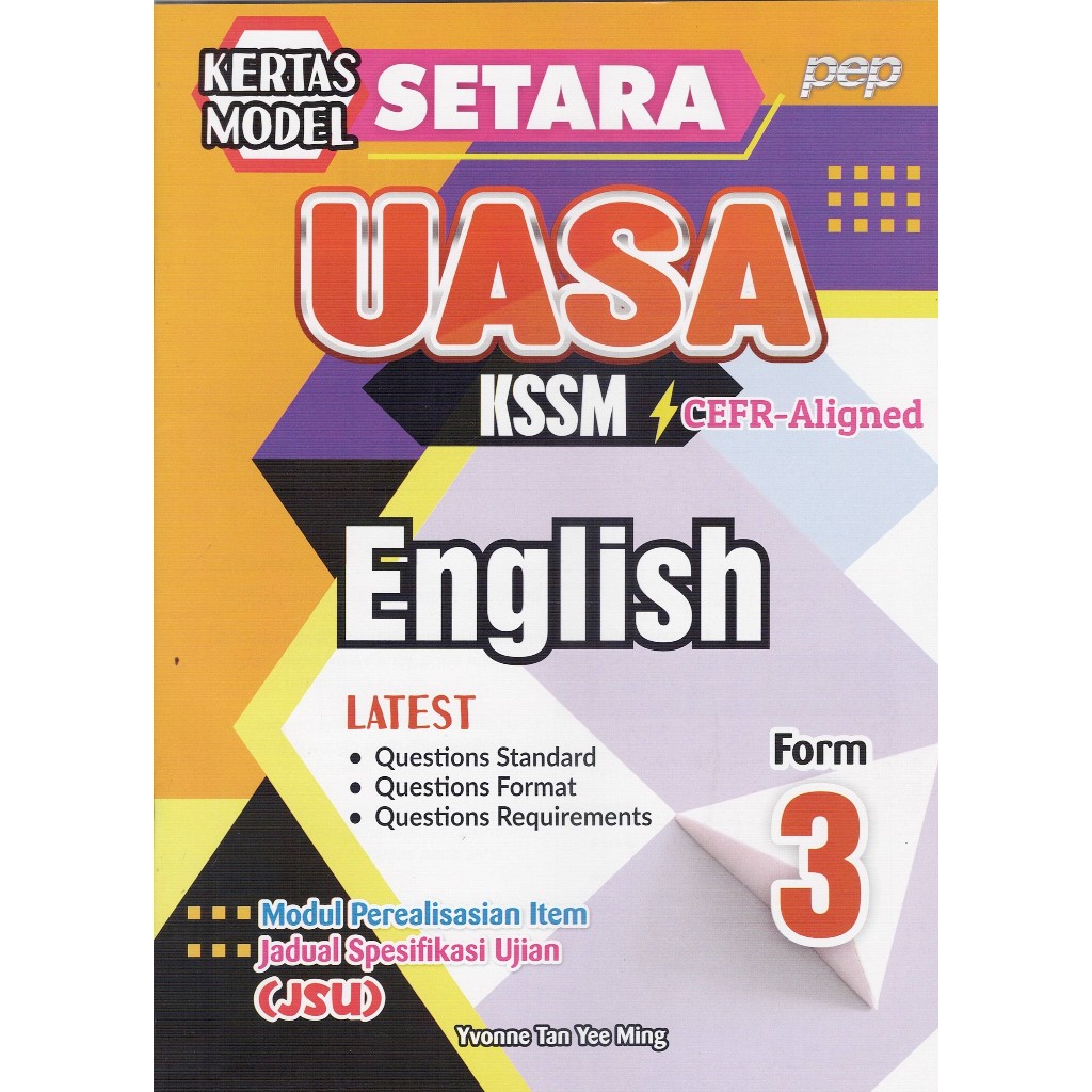 BUKU LATIHAN ( 2025 : KERTAS MODEL SETARA UASA ENGLISH CEFR-ALIGNED ...