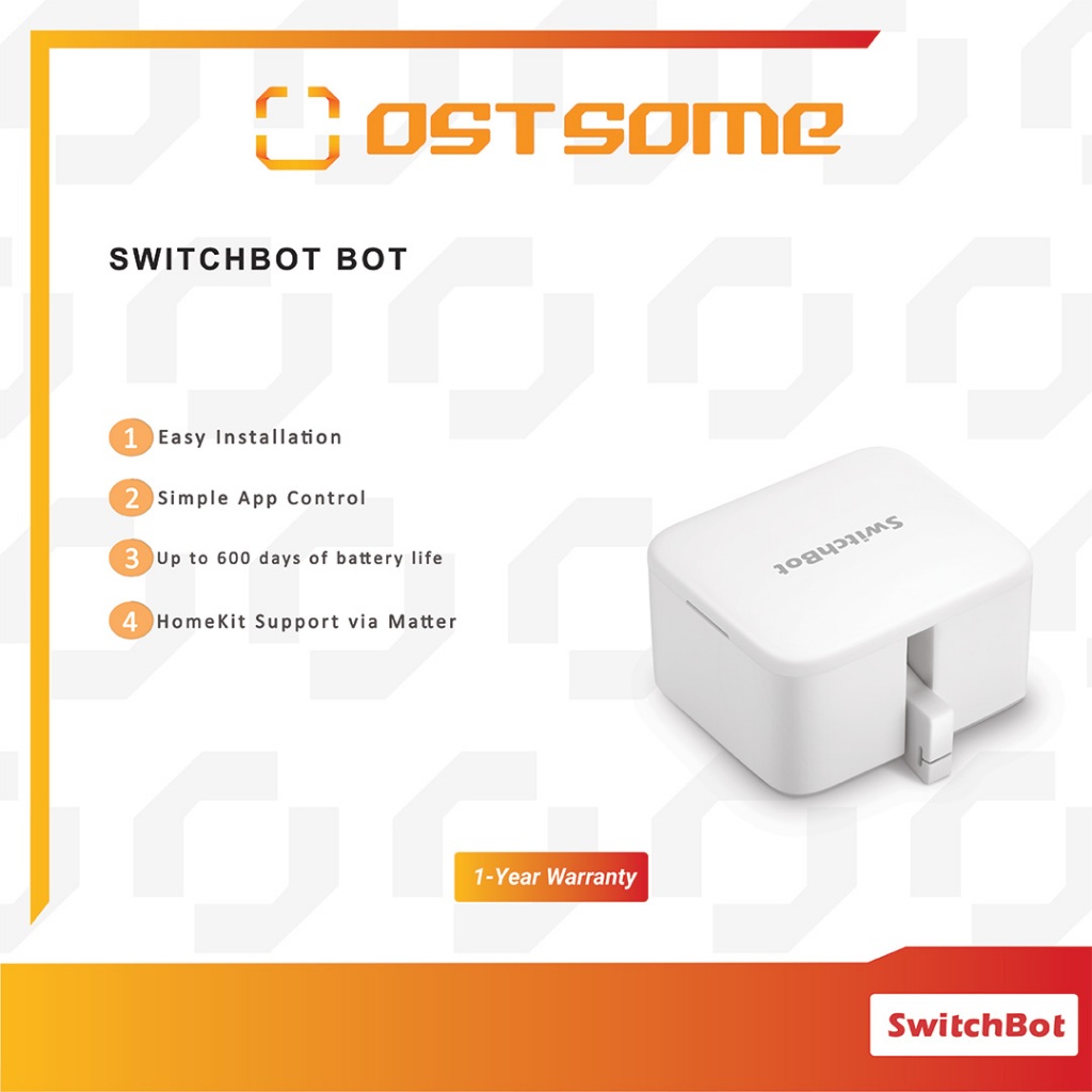 SwitchBot Bot (Smart Button Pusher) (Compatible with Amazon Alexa ...