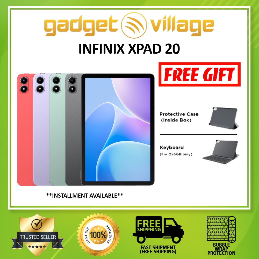 Infinix XPad 20 4G Tablets 256gb/8gb - Official 1 Year Infinix Malaysia ...