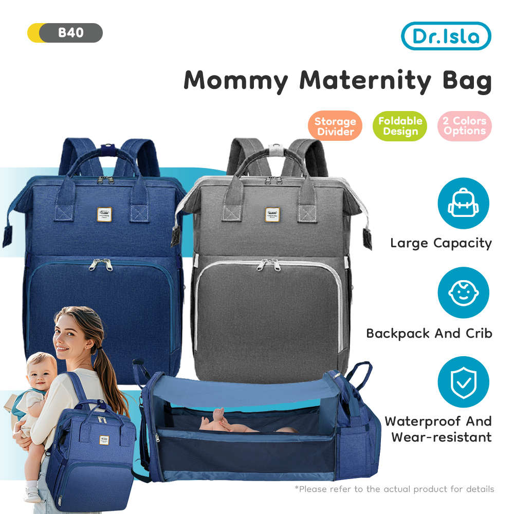 Dr.isla Beg Baby Mummy Diaper Multifunctional Bag Baby Travel Diaper ...