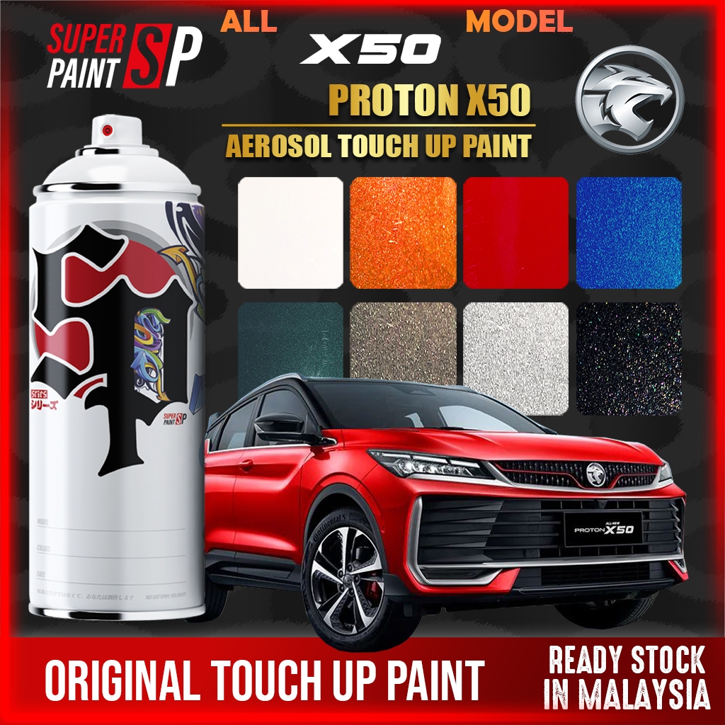 PROTON X50 】 Touch Up Paint All Colours 🚗 370ml Aerosol Spray Can DIY ...