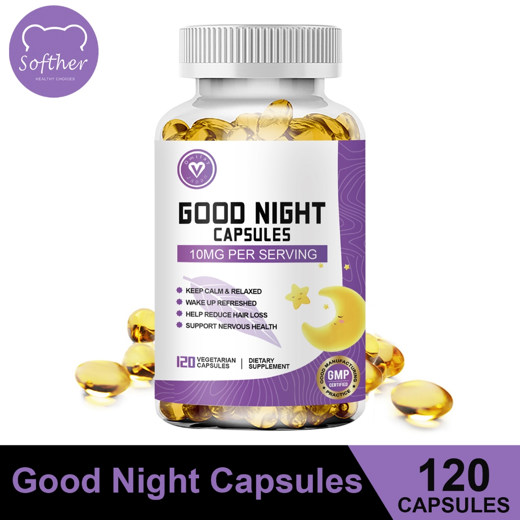 SOFTHER Capsule Adult Supplement Relieve Stress Improve Your Emotions ...