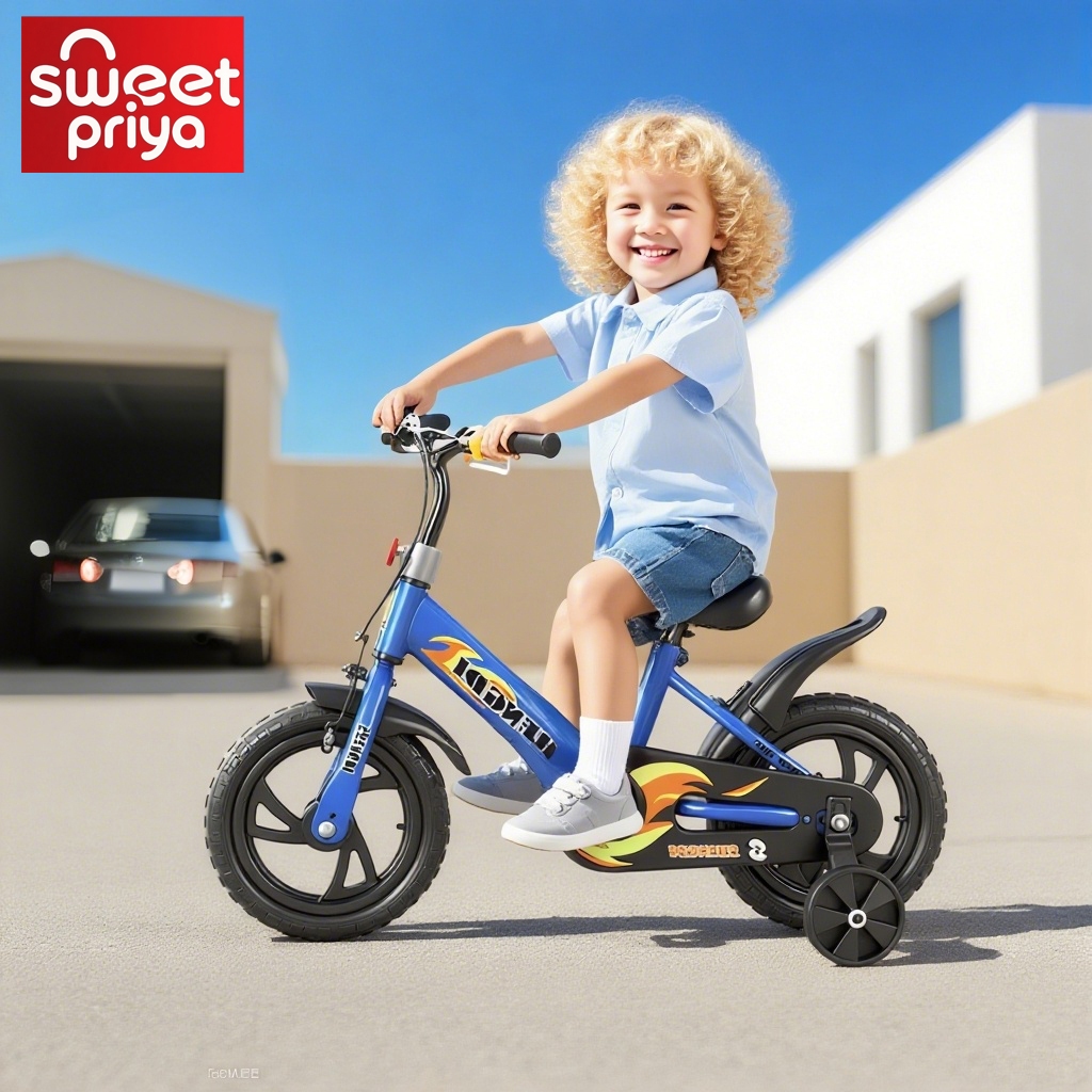 12 INCH Basikal Budak With Basket Kids Bicycle 2-8 Ages Children Girls ...