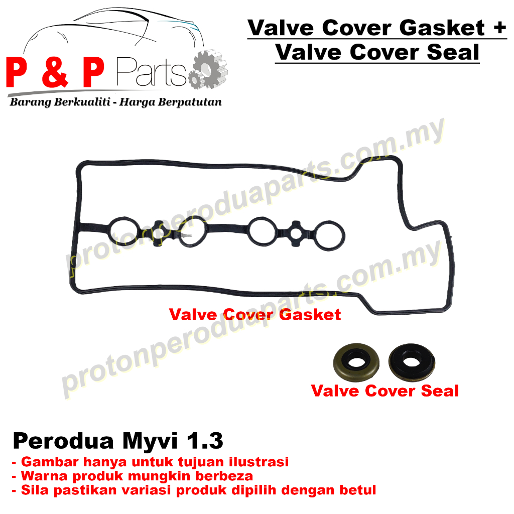 Valve / Rocker Cover Gasket Cover Seal for Perodua Myvi 1.3 1.5 Alza ...