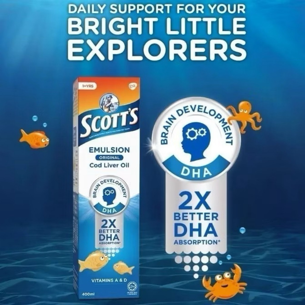 Scott’s Emulsion Original 400ml | Shopee Malaysia