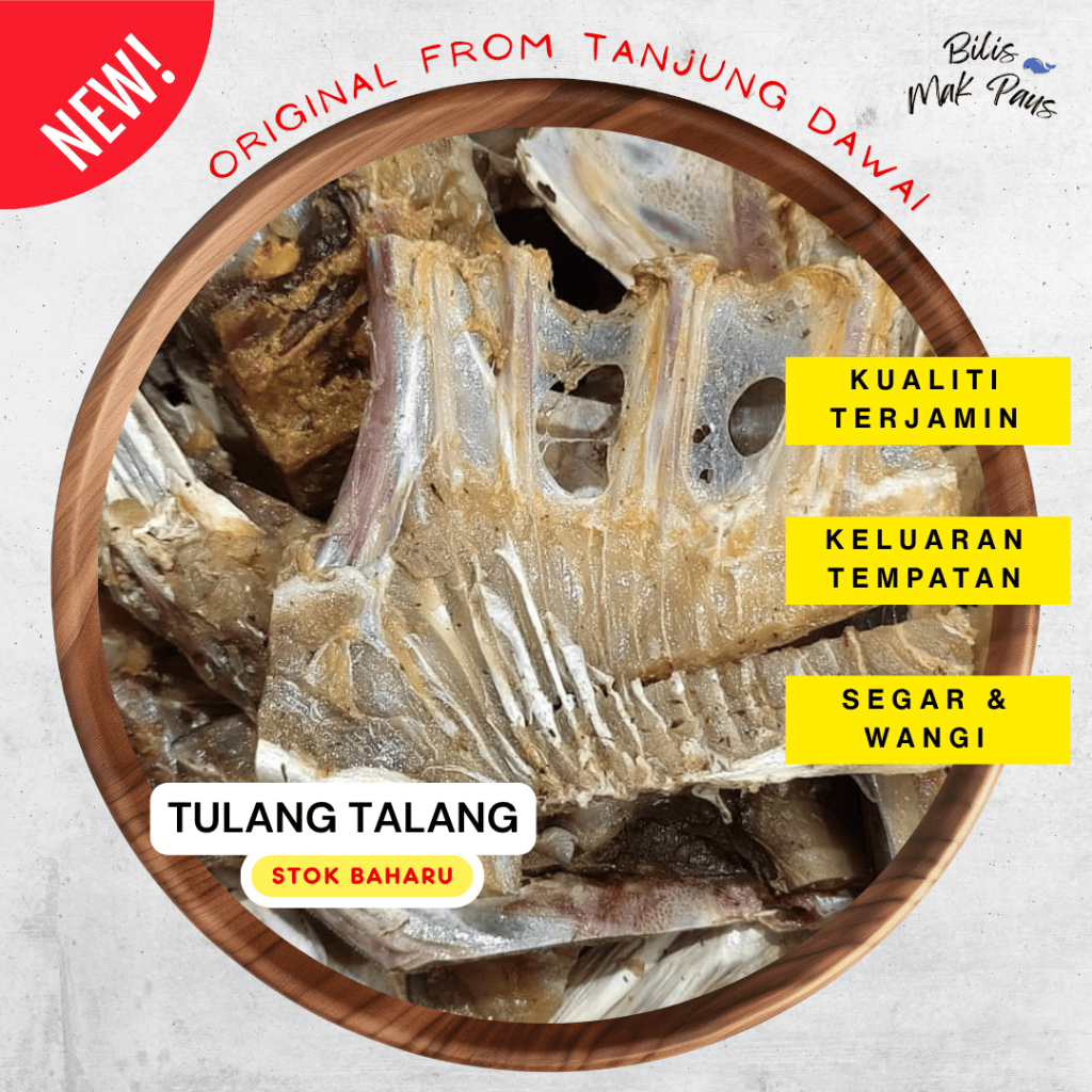 Ikan Masin Tulang Talang Tulang Talang Ikan Talang Masin Ikan Kering ...