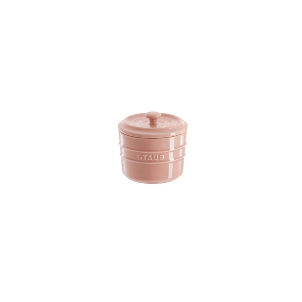 Staub Round Storage Pot S - Pink | Shopee Malaysia