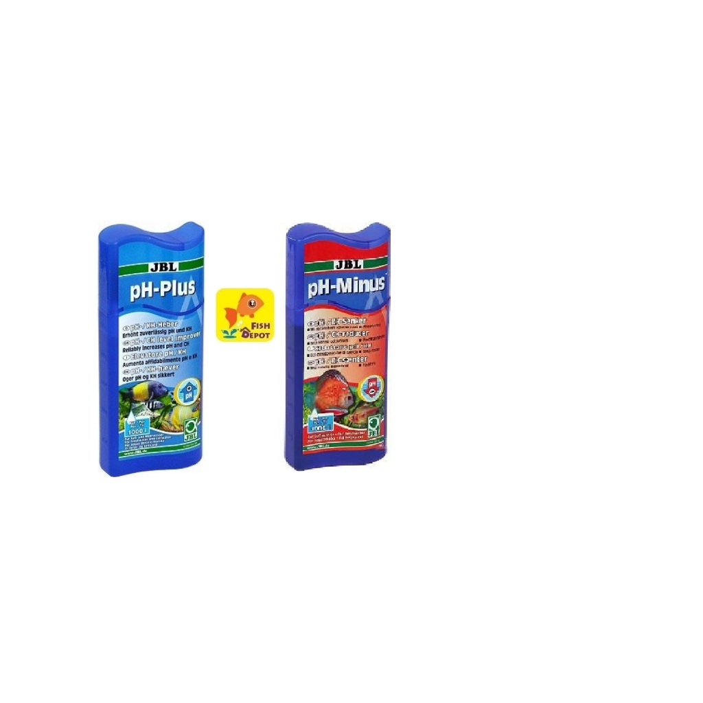 JBL pH Plus / pH Minus 100ml | pH Up Down Adjuster for Aquarium | Raise ...