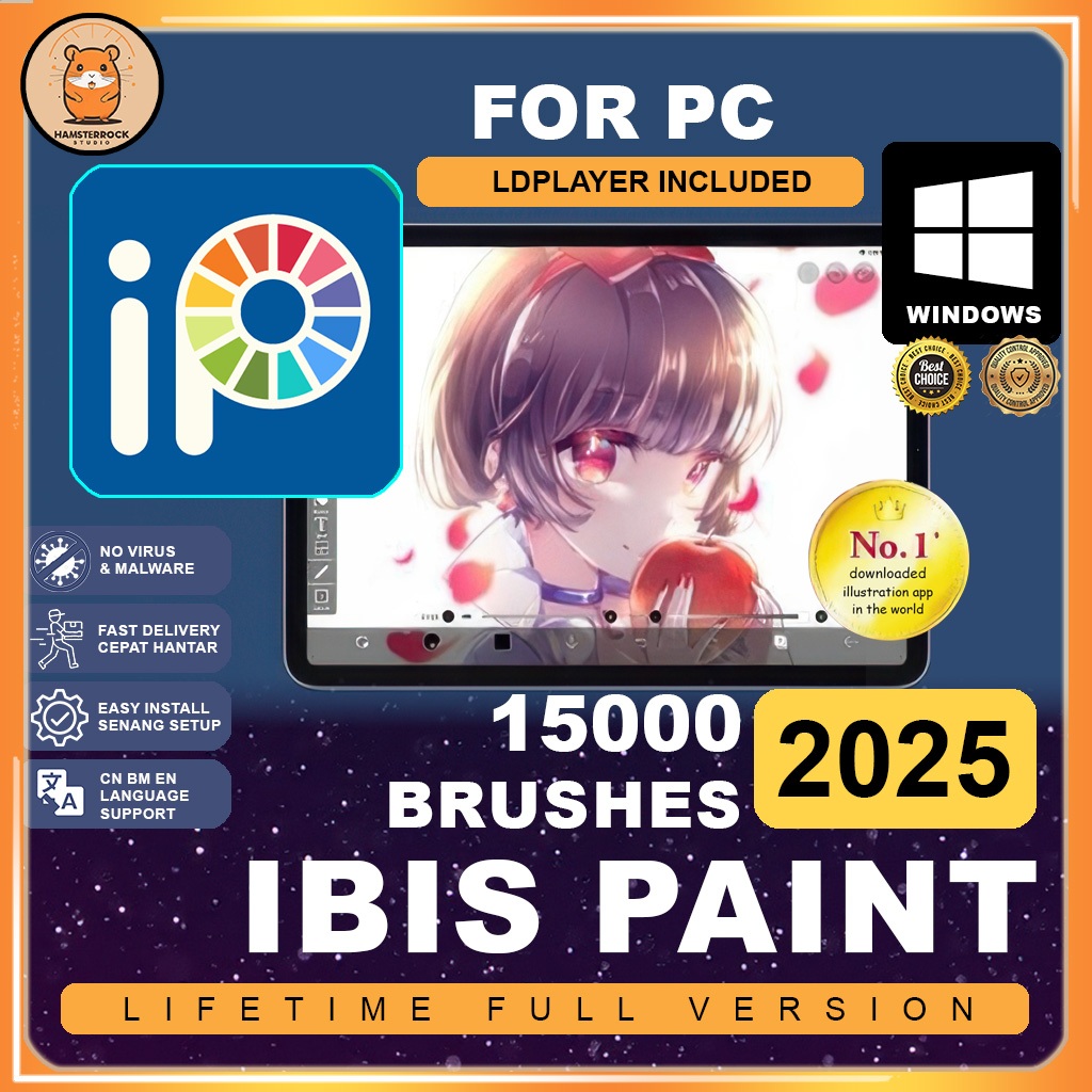 🔥Ibis Paint for Windows PC🔥 (Prime, No ads) for Windows Lifetime ...