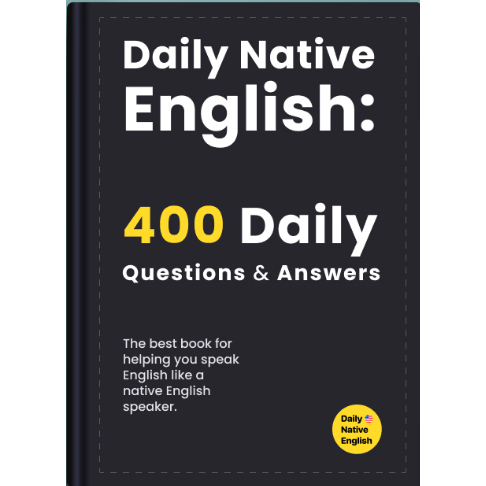 Daily Native English: 400 Daily Questions & Answers | Shopee Malaysia