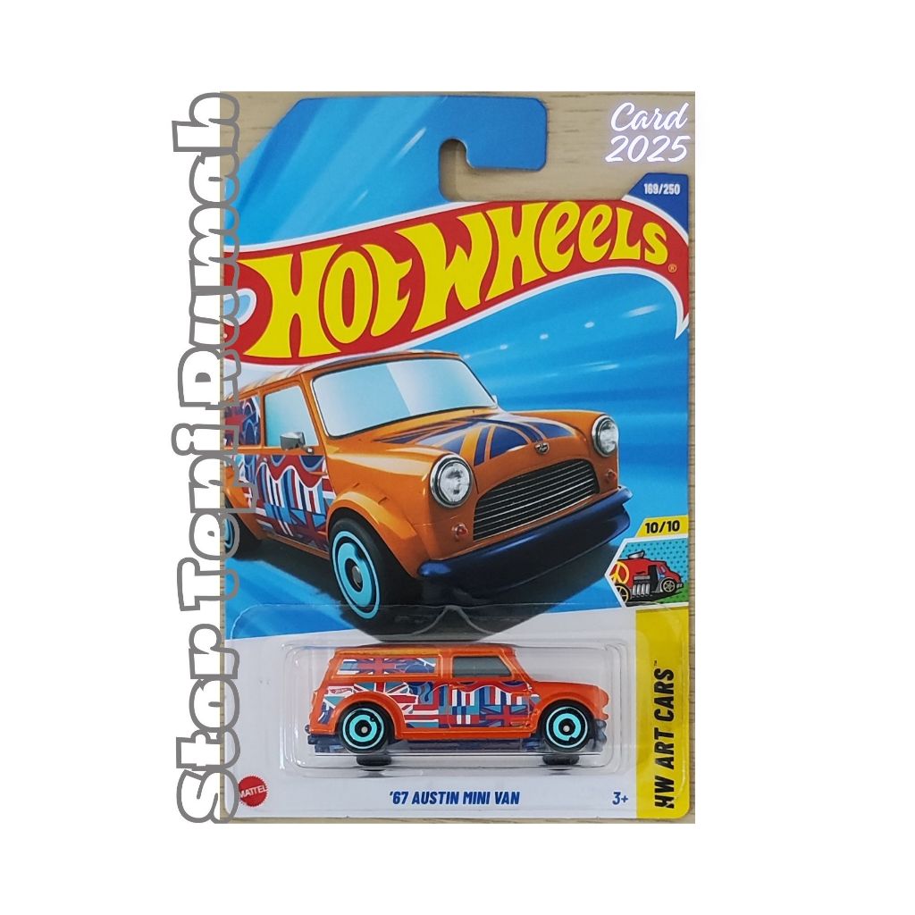 Hot Wheels 67 Austin Mini Van [HW 1967 City Works Anniversary] | Shopee ...
