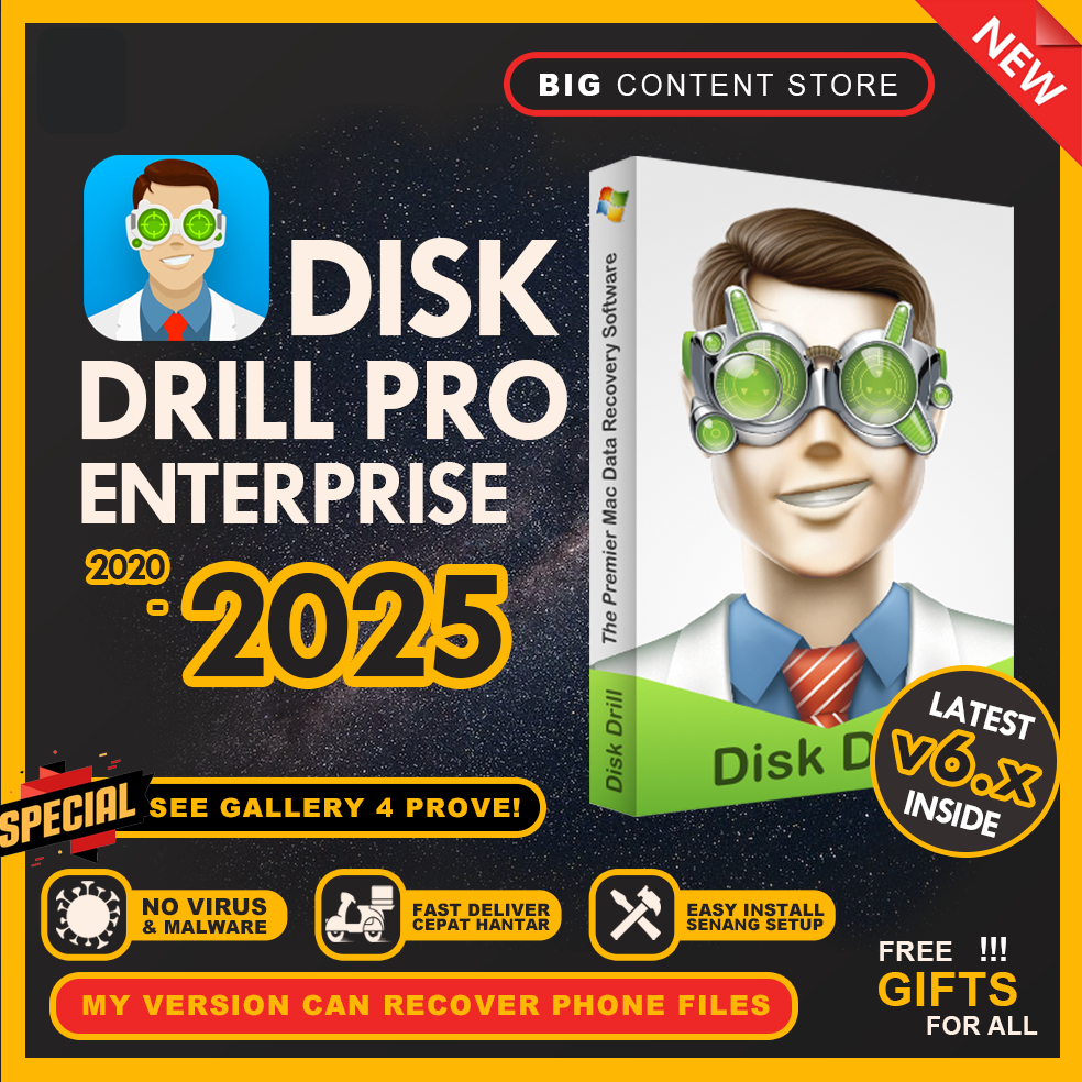 Disk Drill Enterprise v6.0 2025 💯 EASY INSTALL SOFTWARE 💯 LIFETIME ...