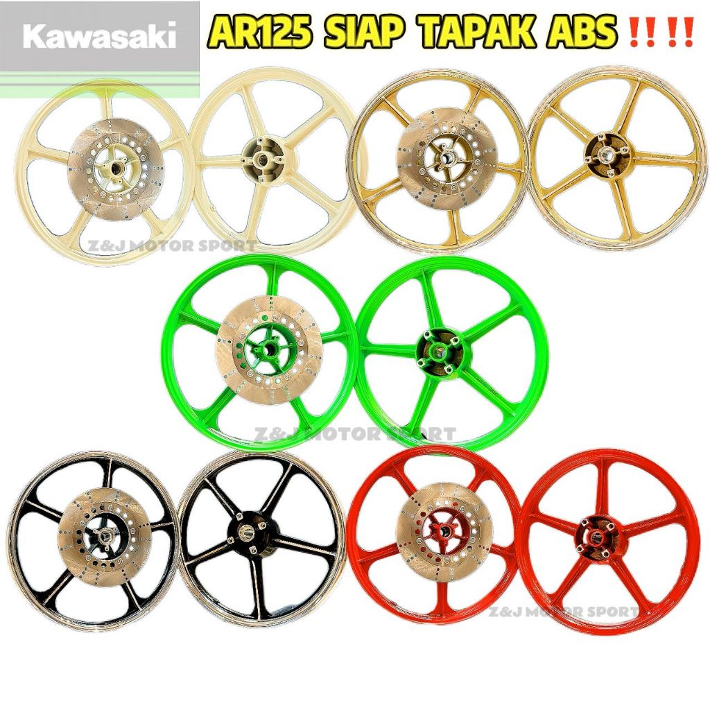 SPORTRIM AR125 CUSTOM Y16 ABS / RSX150 SIAP TAPAK ABS‼️‼️ SIZE:140x18 ...