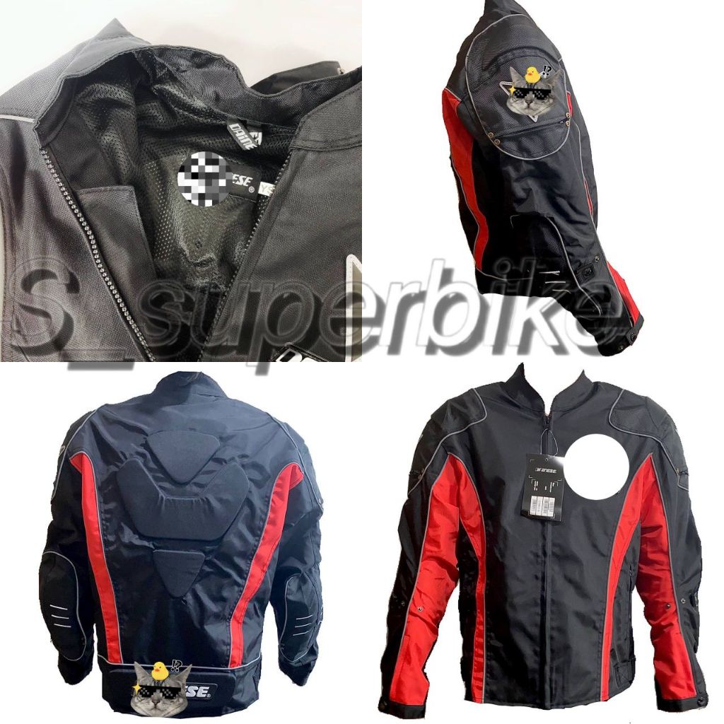 Riding Jacket Motorcycle Bike Shoulder Protector Breathable Padding ...