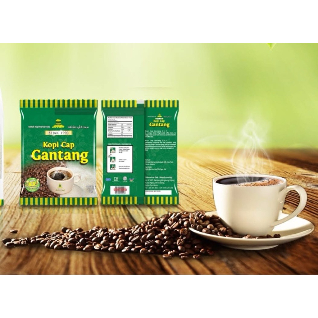 Kopi Cap Gantang 2 Dalam 1 Uncang | Shopee Malaysia