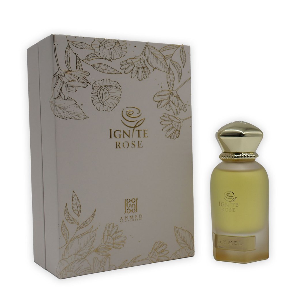IGNITE ROSE 60ML EXTRAIT DE PARFUM BY AHMED AL MAGHRIBI MINYAK WANGI ...