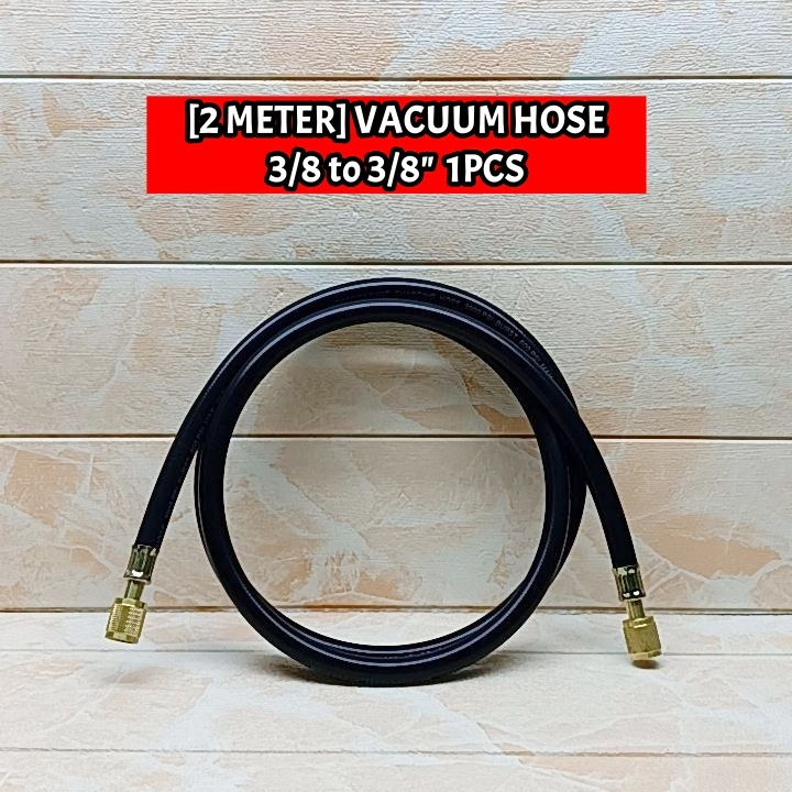 [2 METER] PAIP VAKUM HITAM | VACUUM HOSE {3/8" FEMALE to FEMALE} SAE ...