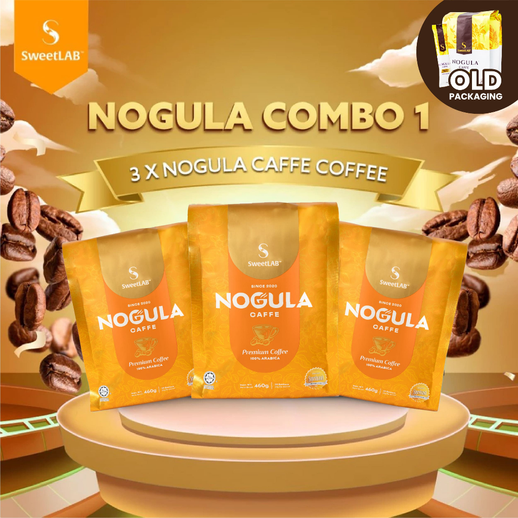 [Nogula Combo] SweetLAB NOGULA CAFFE 100% Arabica 3 in 1 Instant Coffee ...