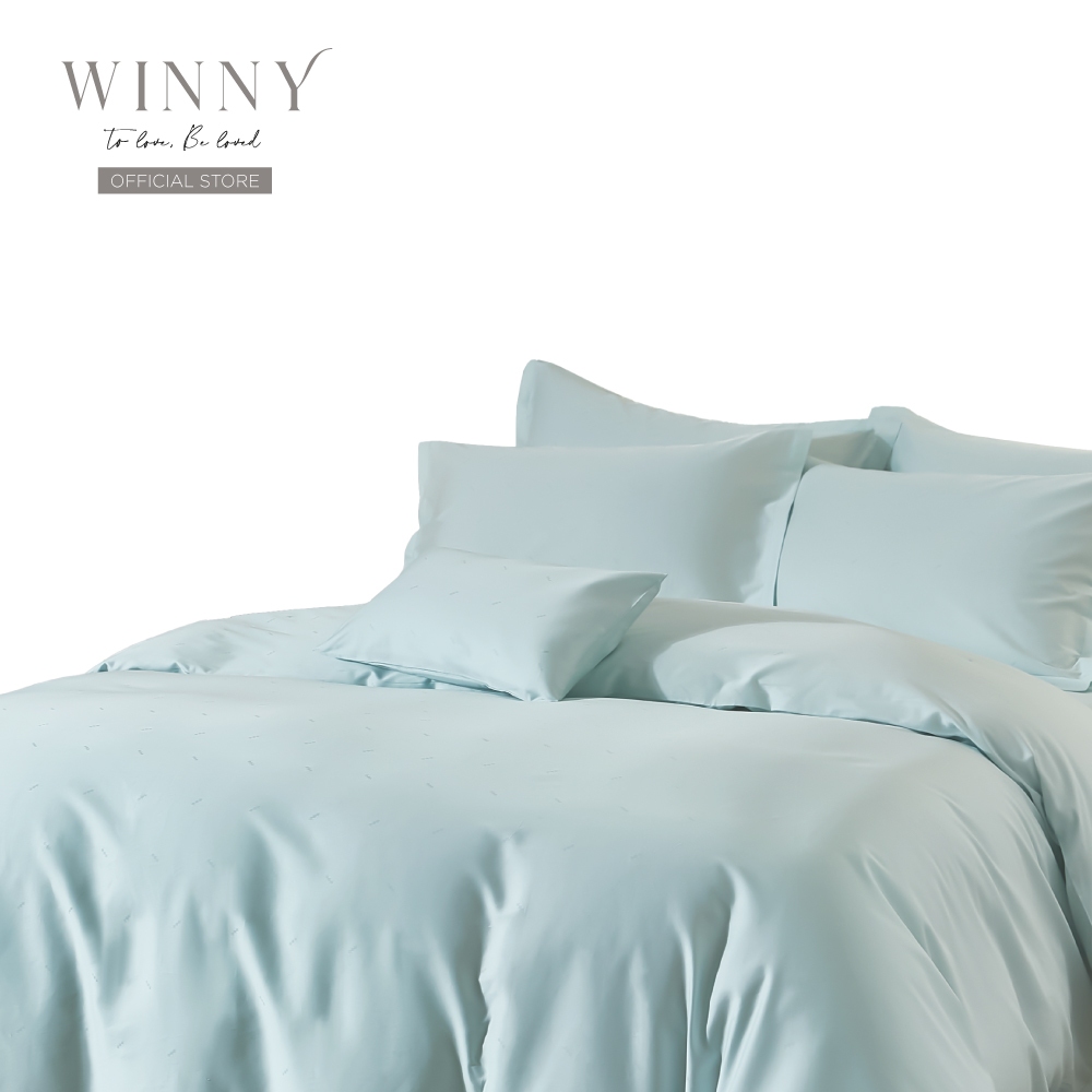 WINNY Verity Cotton Sateen Fitted Sheet Set | 880TC (Super Single ...