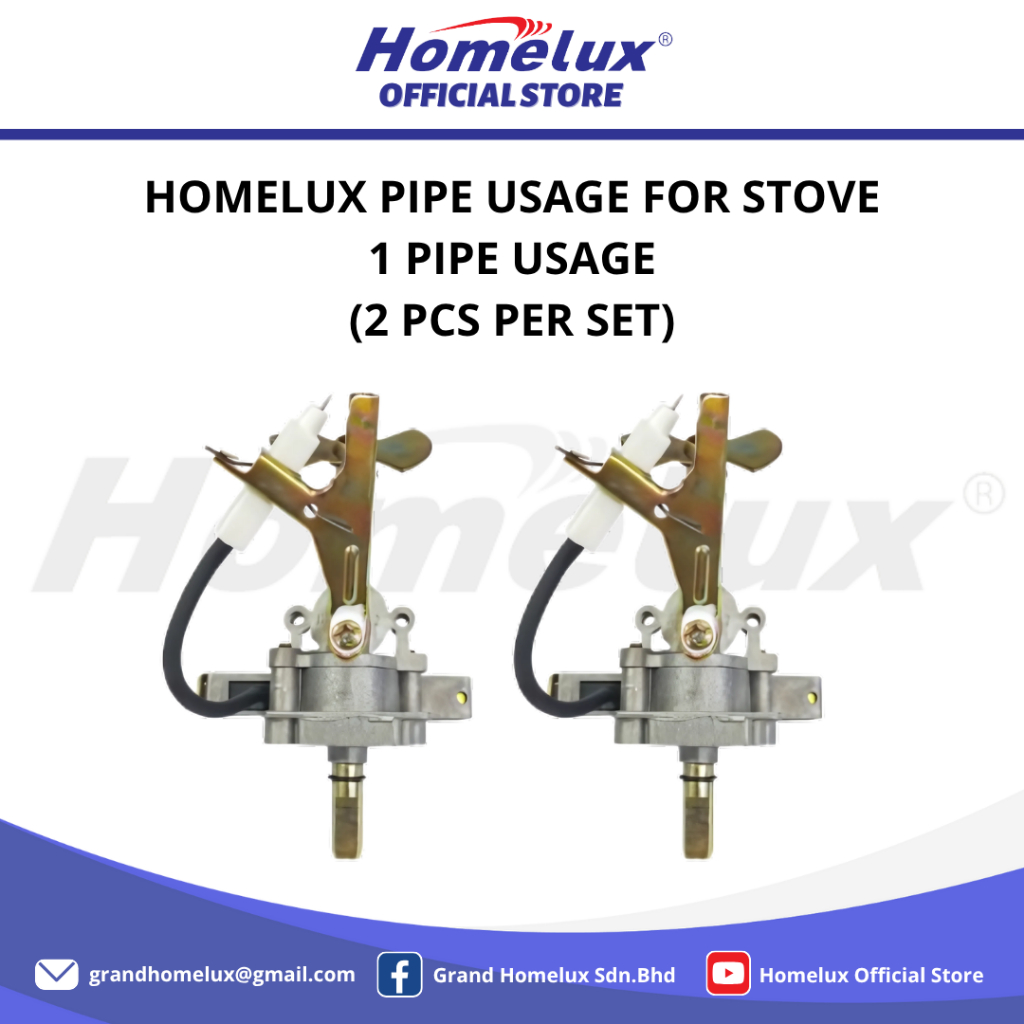 (2PCS) HOMELUX PIPE USAGE FOR GAS STOVE IGNITION (1 PIPE USAGE) SPARE ...