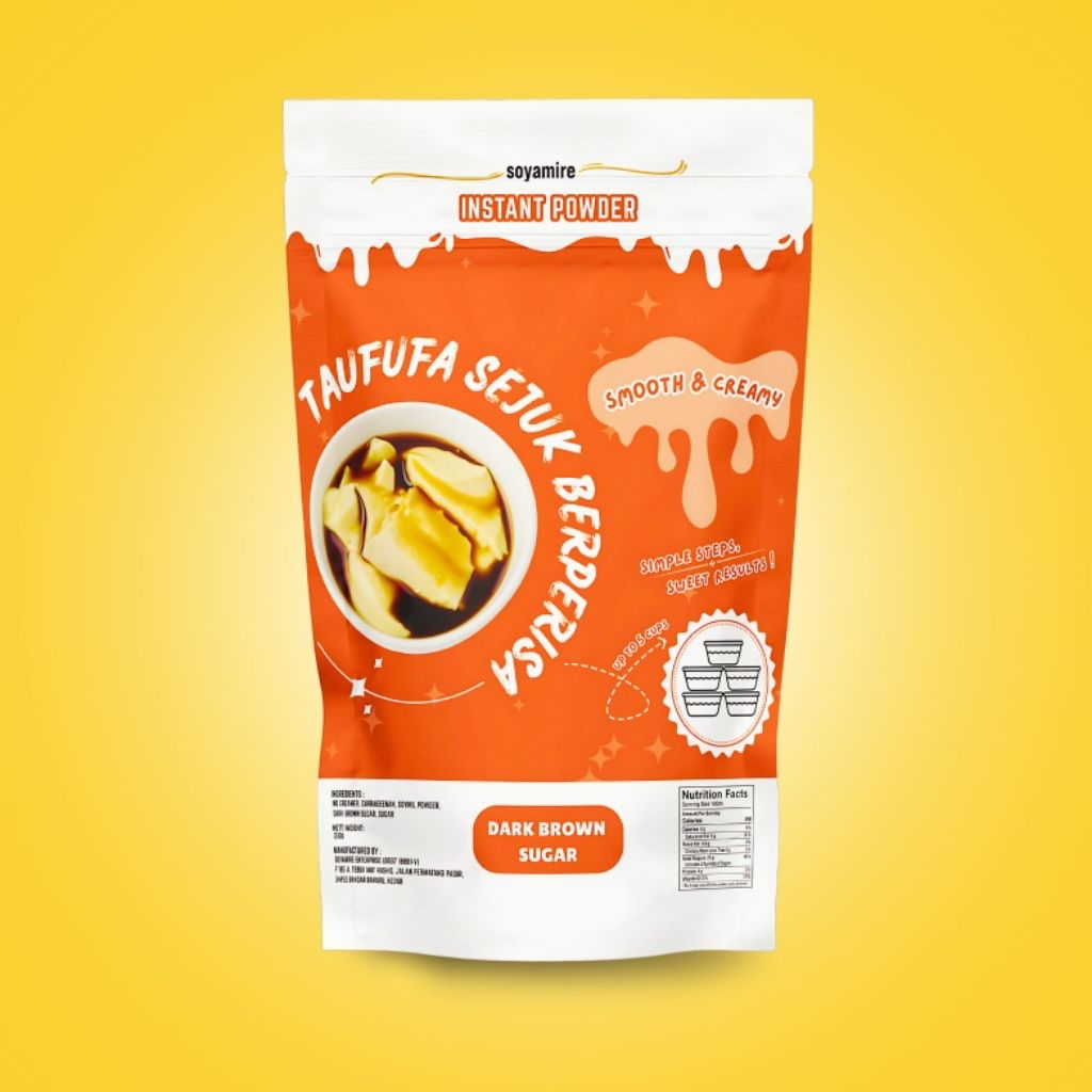 SERBUK TAUFUFA LEMBUT by SOYAMIRE (instant powder 220gram) | Shopee ...