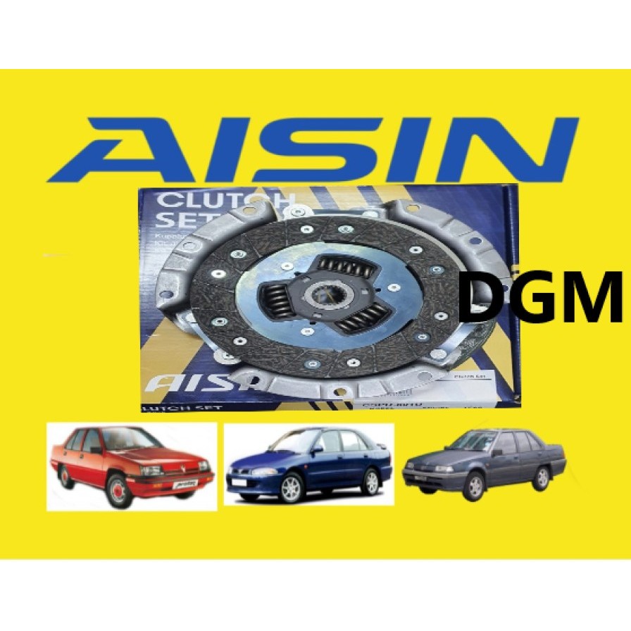 AISIN JAPAN Proton Saga Iswara Wira Satria 1.3 1.5 Clutch Kit Set With ...
