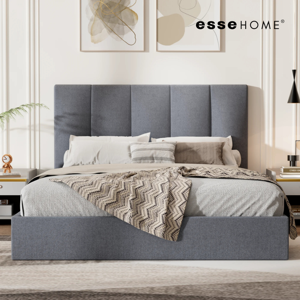 EsseHome Katil Divan Bed Frame Katil Fabrik Saiz Single / Queen / King ...