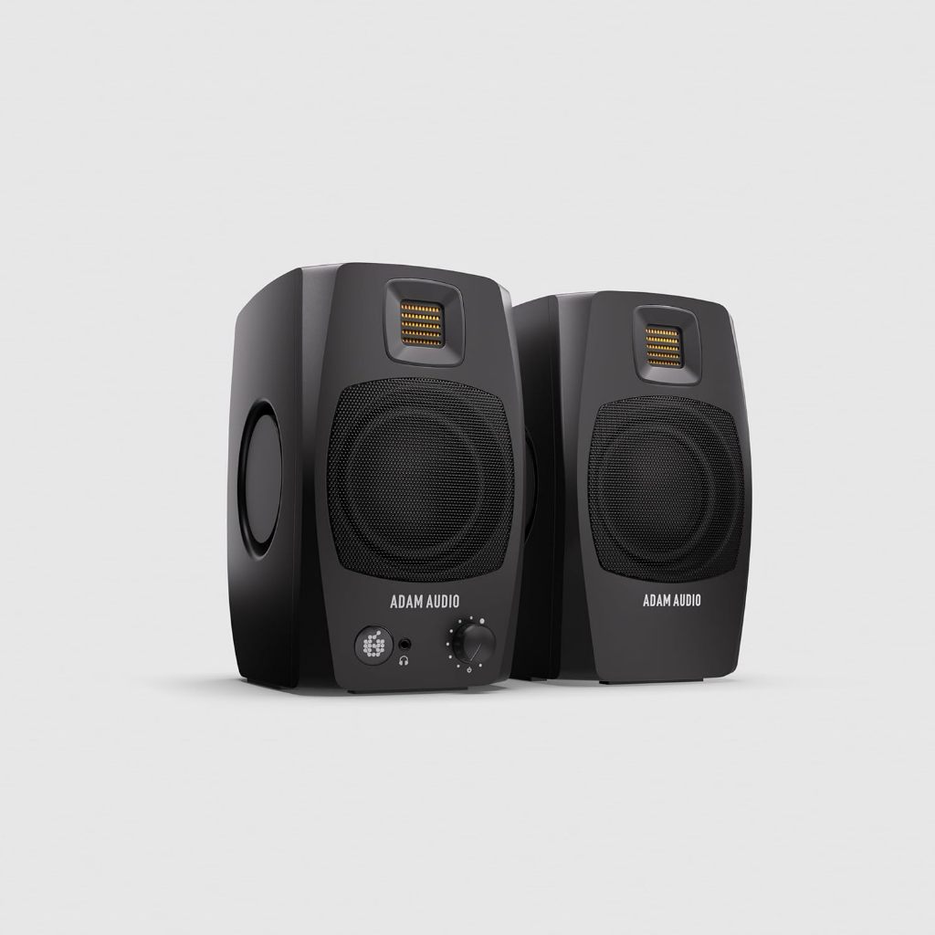 ADAM Audio D3V Active Desktop Monitoring System with USB-C Connection ...
