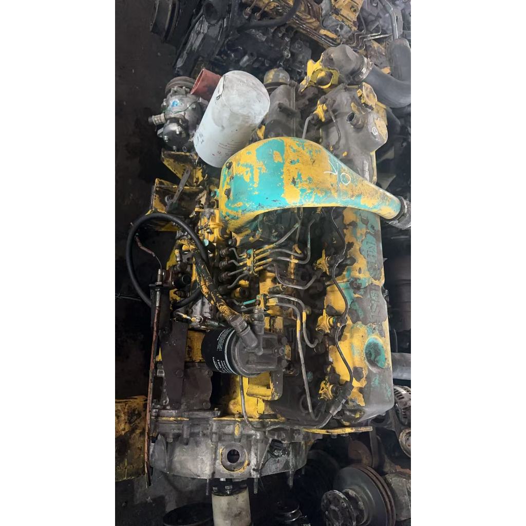 Mitsubishi 6D15 Turbo Engine Complete Start Running Condition (For ...