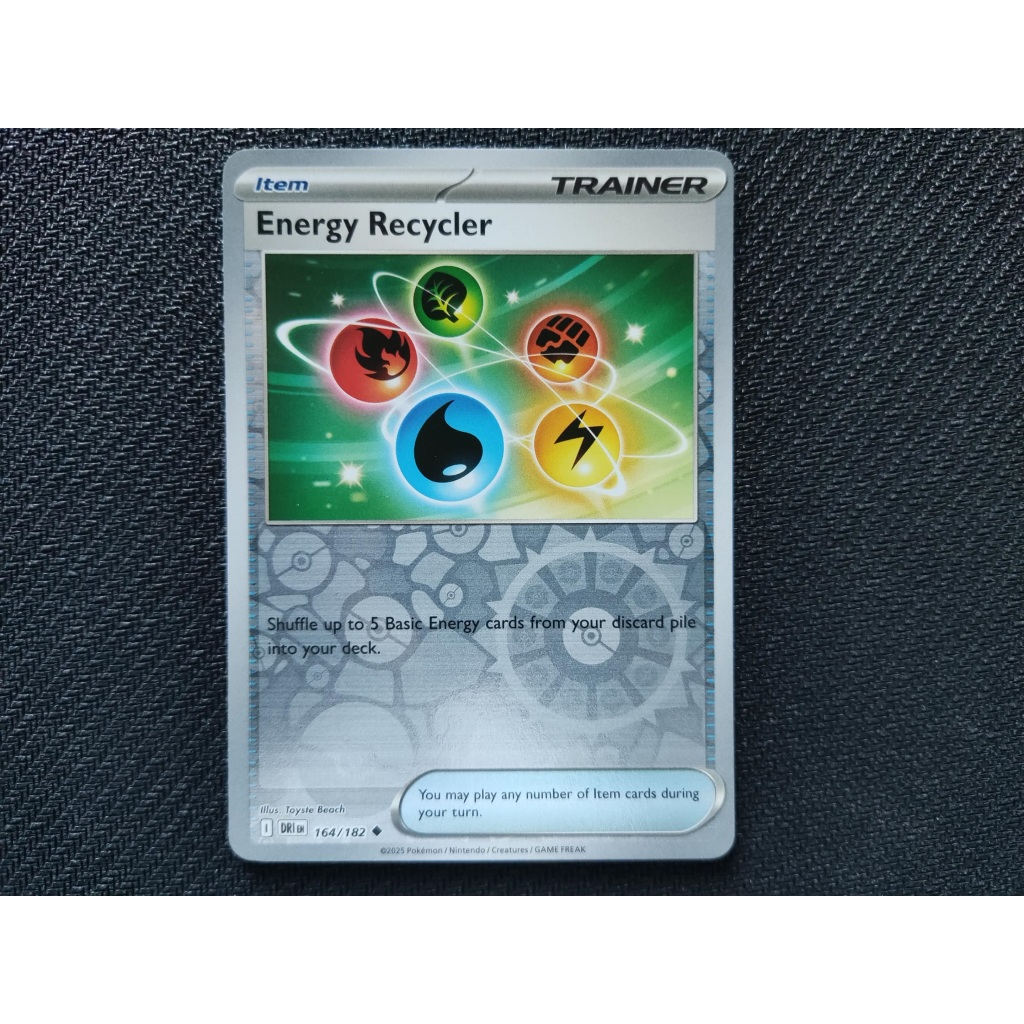 Pokemon TCG - Trainer Card - Item - Energy Recycler | Shopee Malaysia