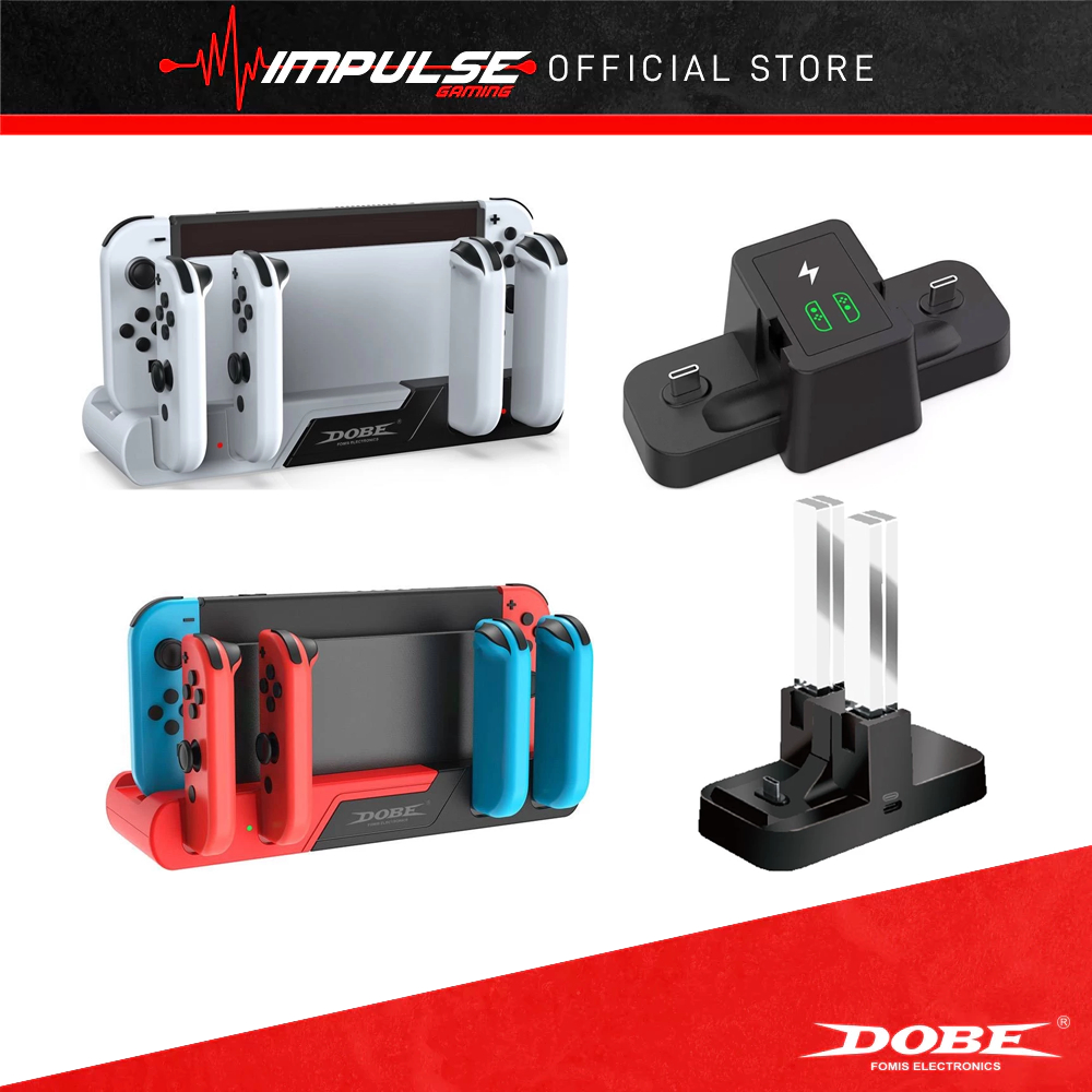 DOBE NSW Nintendo Switch Joy-Con, Pro Controller & Console Charging ...