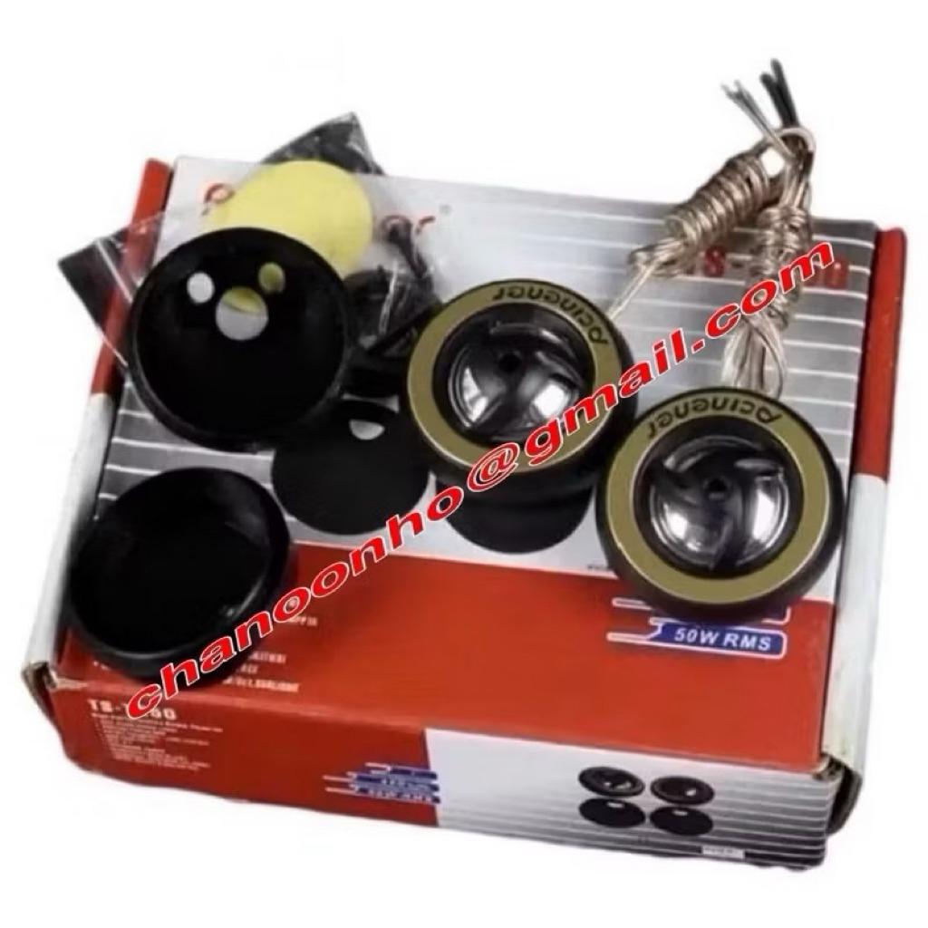 Pcinener TS-T250 High Performance Dome Tweeter Maximum Power 150 watts ...