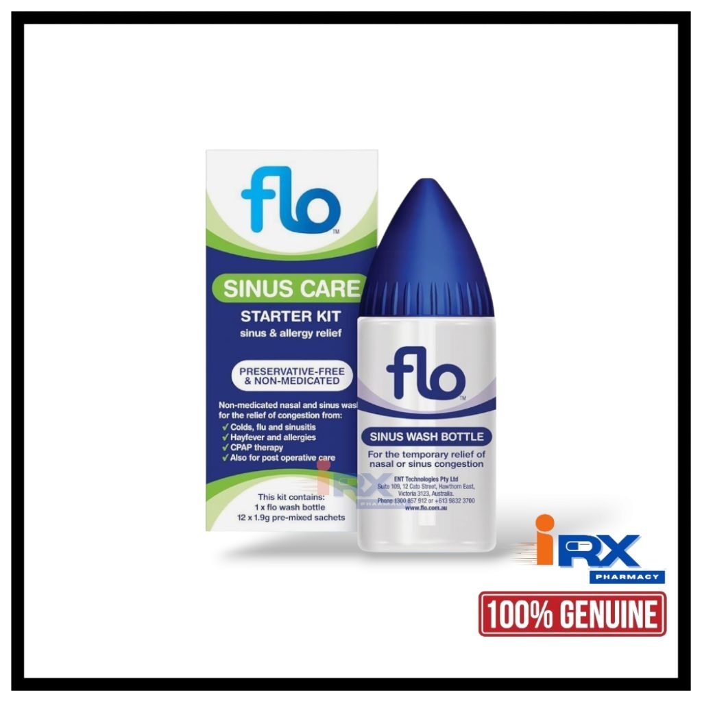 Flo Sinus Care Starter Kit | relief from symptoms of cold and flu ...