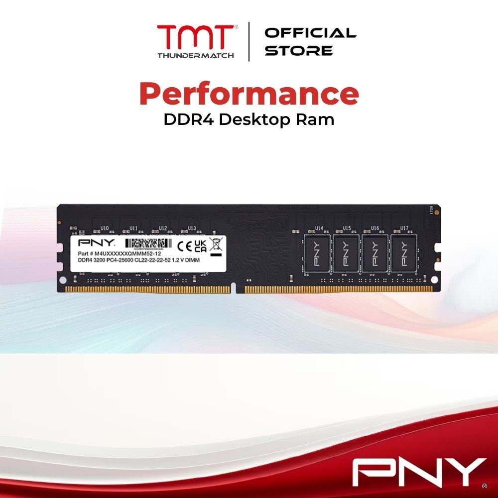 TMT PNY Performance DDR4 Desktop RAM (8GB) 3200MT/s | Shopee Malaysia