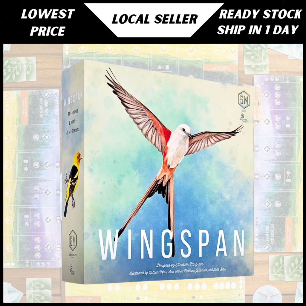 Wingspan Board Game with Swift-Start Pack (English Version) New Edition ...
