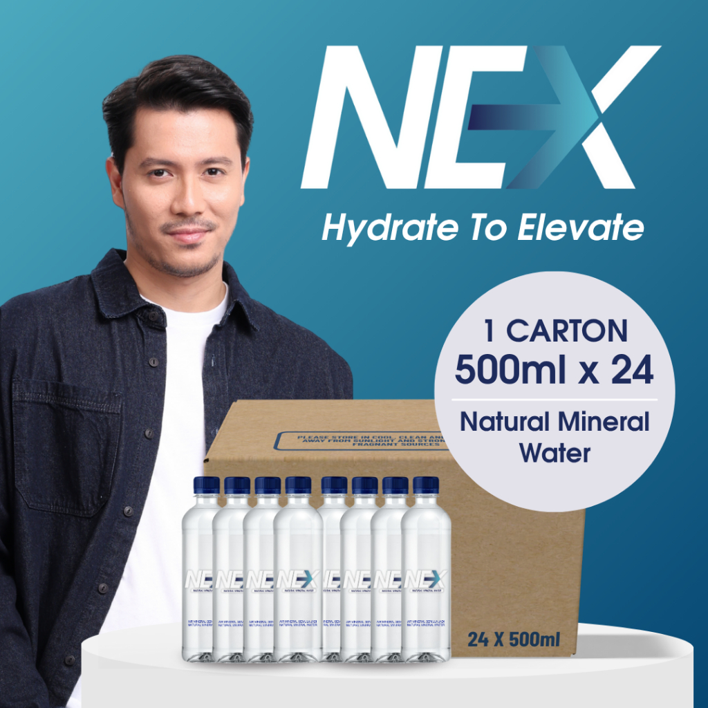 NEX Natural Mineral Water 500ml x 24pcs | Shopee Malaysia
