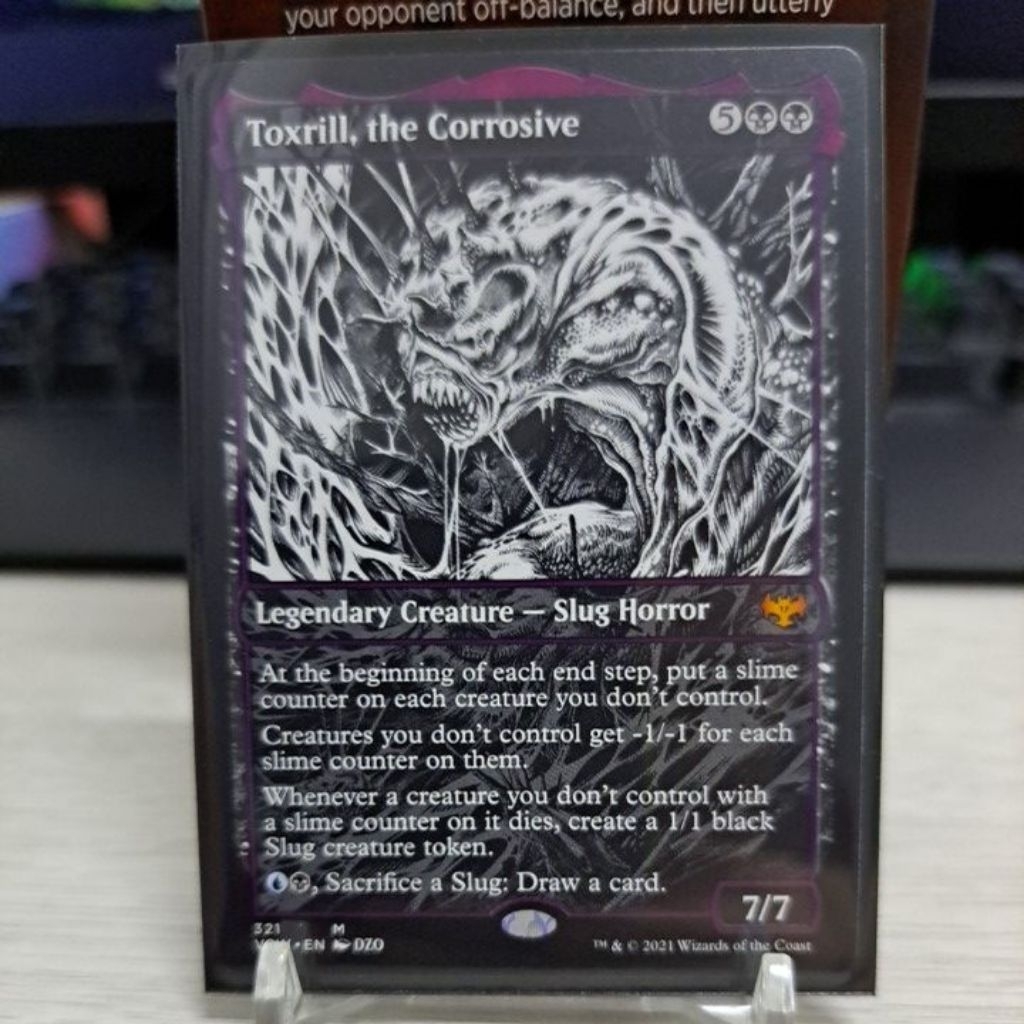 MTG Toxrill, the Corrosive (Variant)(VOW)(Mythic) | Shopee Malaysia