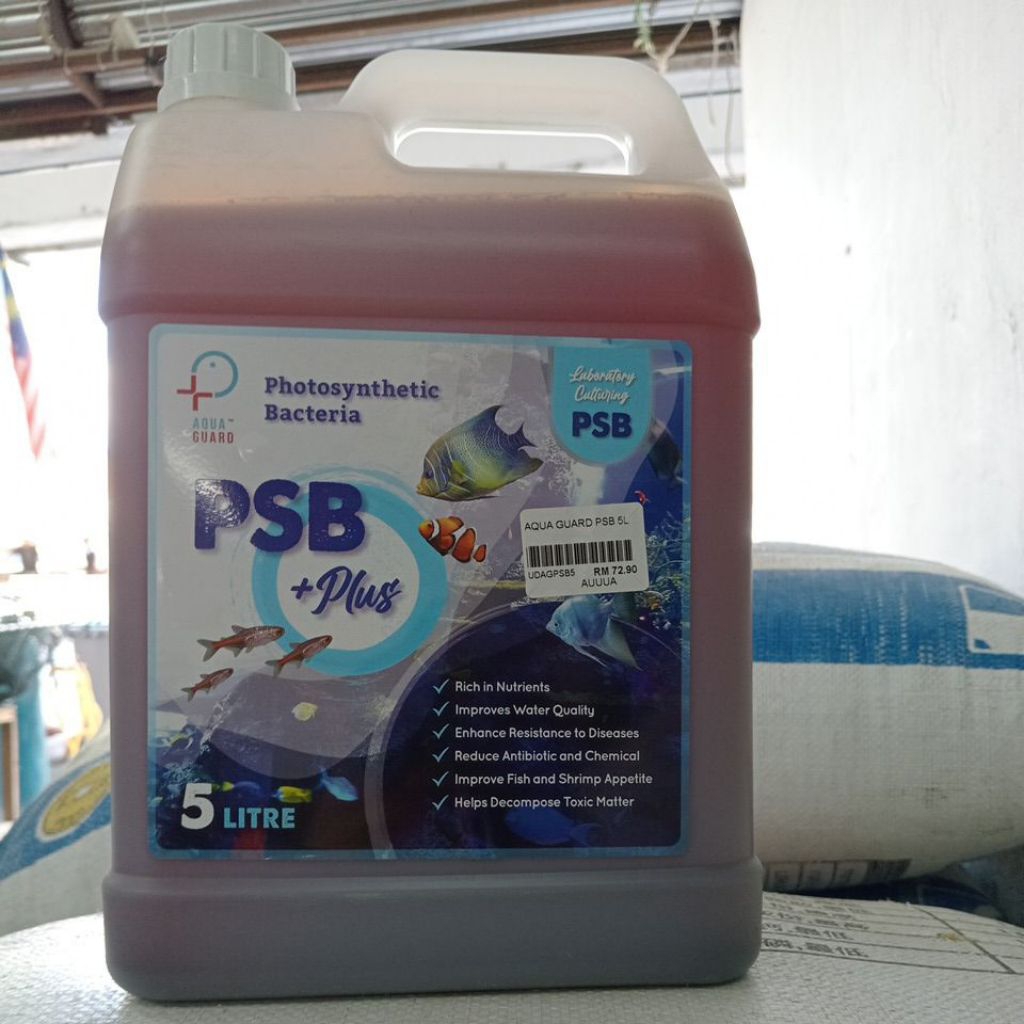 aqua guard PSB +plus 5L photosynthetic Bacteria | Shopee Malaysia