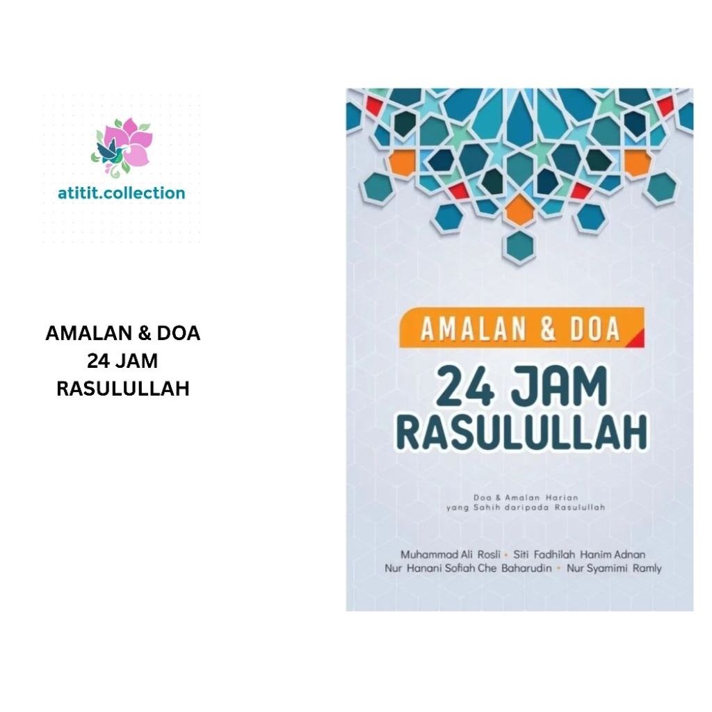Buku Amalan & Doa 24 Jam Rasullullah | Buku Doa | Shopee Malaysia